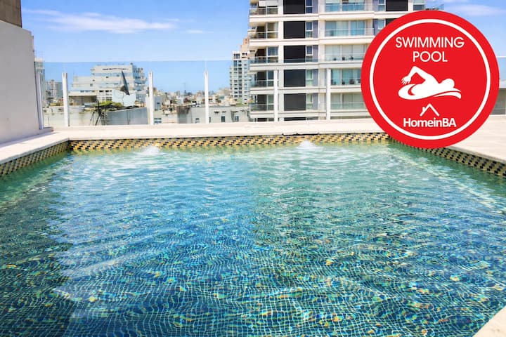Loft Palermo Soho Subway, La Rural, Pool - Buenos Aires