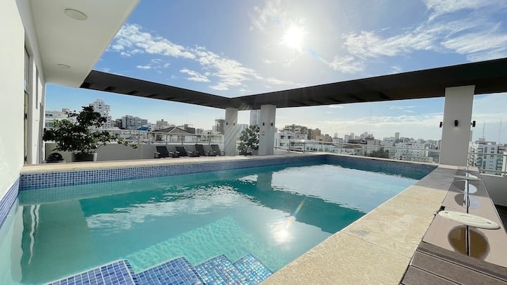 Beautiful 3br Condo With Pool & Amazing Location - Santo Domingo
