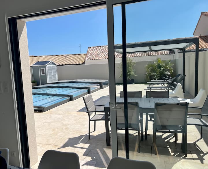 Villa Les Alizés 4* Avec Piscine à 300 M Plage - Saint-Vincent-sur-Jard