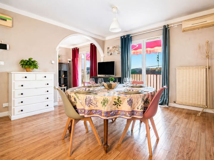 La Riviera T3, 4p, Pk, Clim, Prox Plage, Terrasse - Cap Estérel