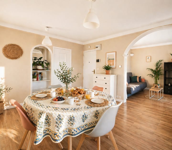 La Riviera T3, 4p, Pk, Clim, Prox Plage, Terrasse - Agay