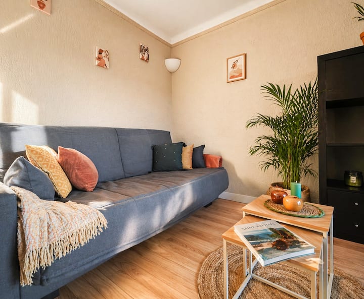 La Riviera T3, 4p, Pk, Clim, Prox Plage, Terrasse - Agay