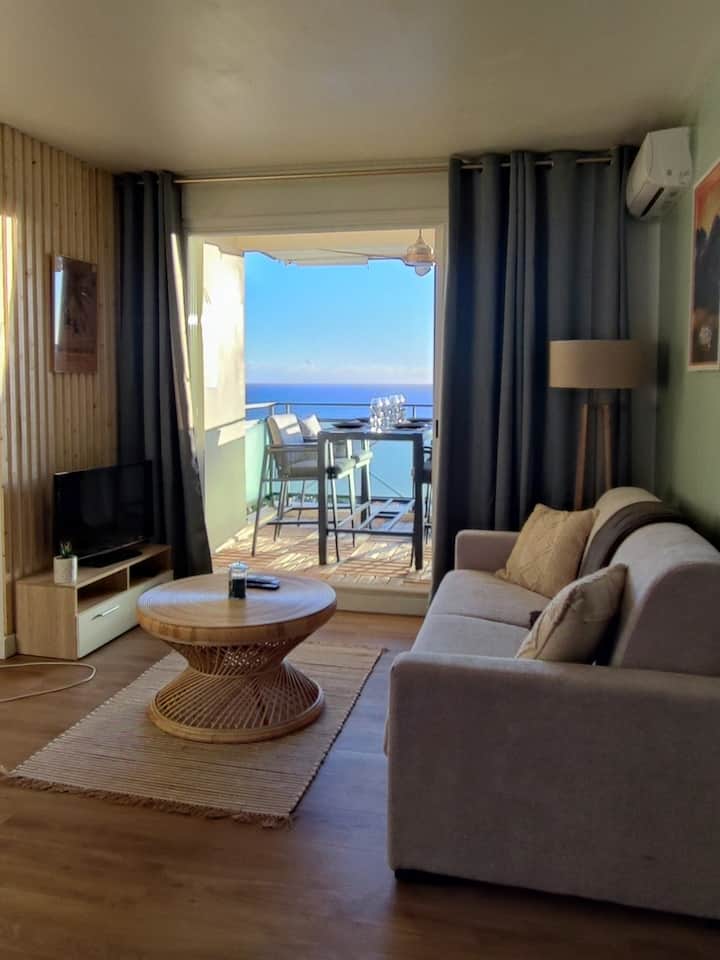 Appartement 2 Pièces Vue Sur Mer Avec Piscine - Réunion