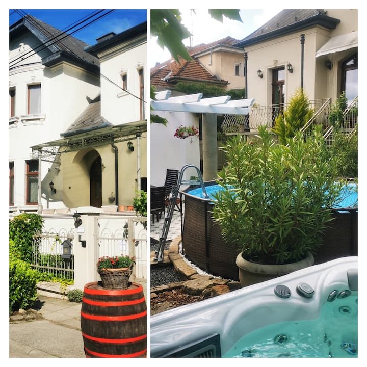 Kúria Apartman With Private Jacuzzi And Pool - Szentendre