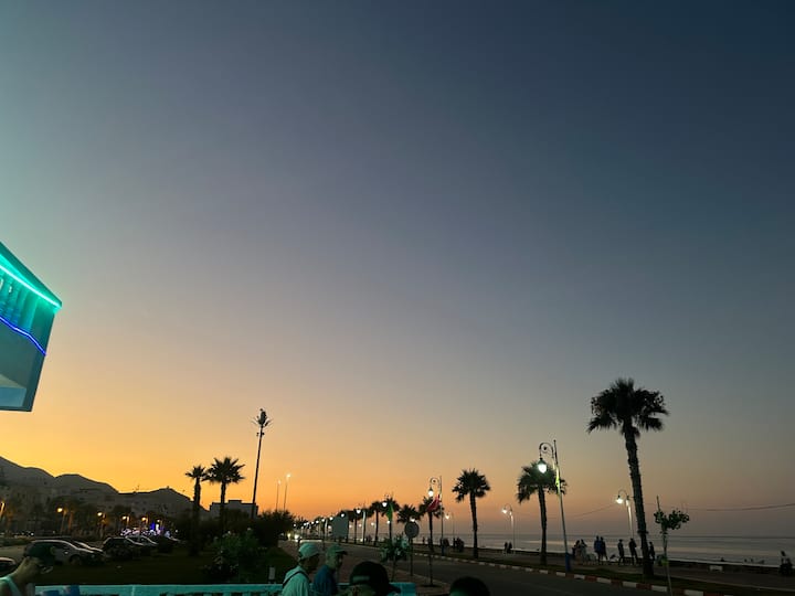 1min Walk To Beach With Rooftop View Family Stay - Oued Laou