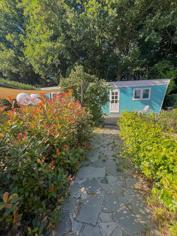 Boshuisje Olijfje Met Omheinde Tuin - Nijkerk