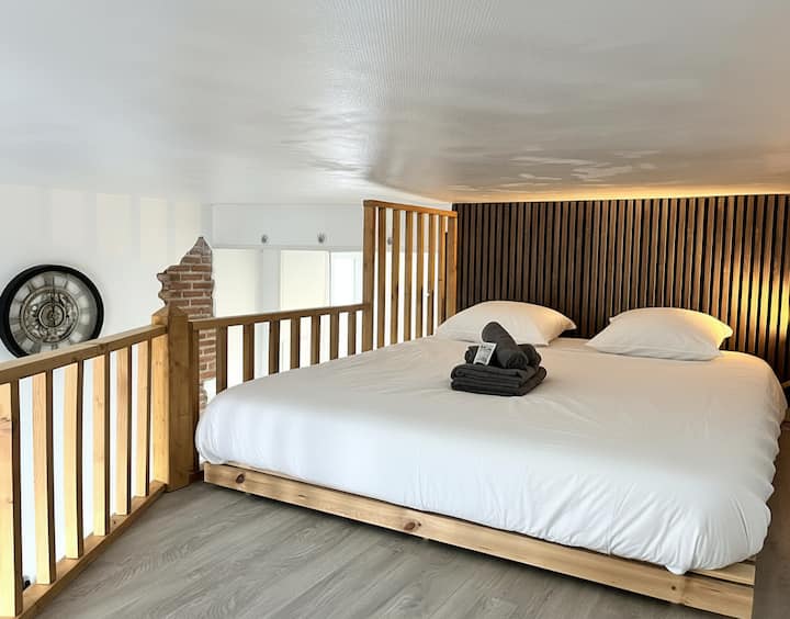 Studio Petit Colombel 2pers Quartier St Felix - ibis Nantes Centre Gare Sud