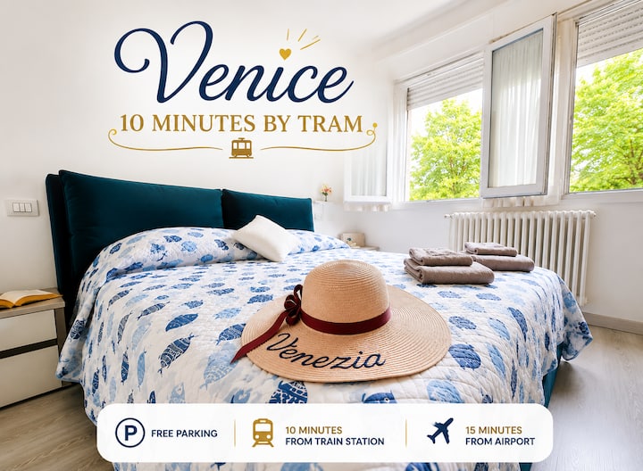 [Venice Apartment 10 Min In Tram] - Free Parking - Venice