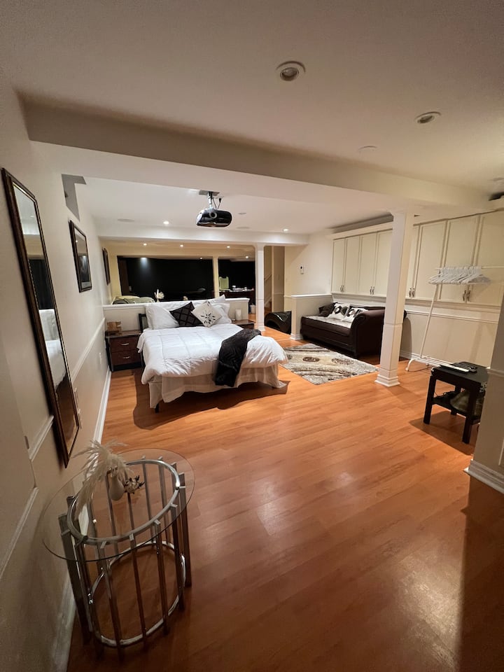 Modern Basement Studio - Caledon