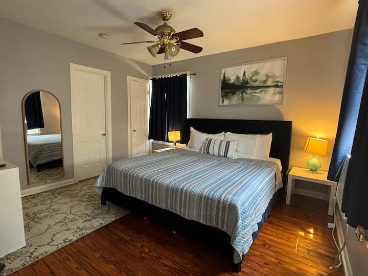 Midtown/montrose Blue 1 Br Kingbed Fast Wi-fi - Houston, TX