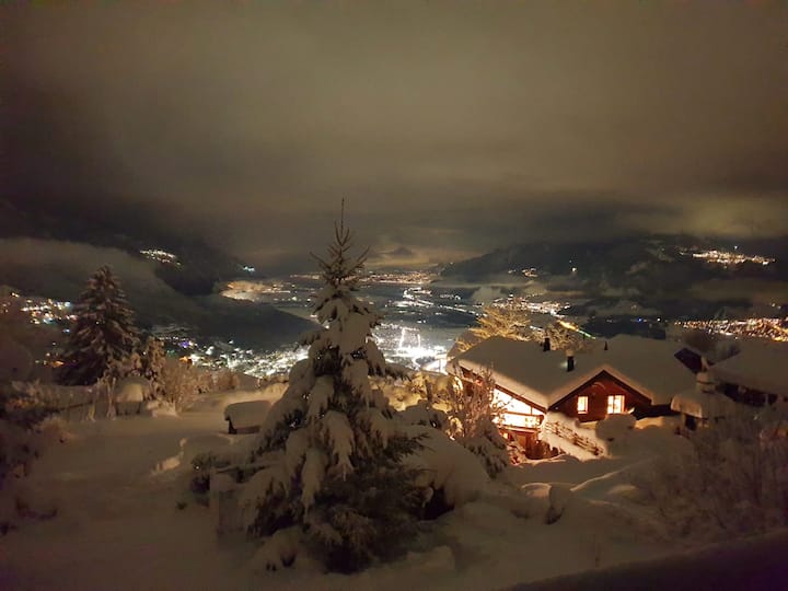 Chambre Dans Chalet En Montagne - Val-d'Illiez