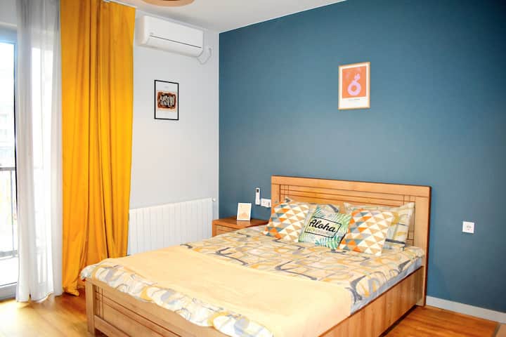 Cozy Studio Apt In M2 Saburtalo. - Tiflis