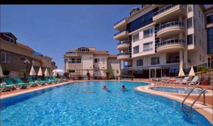 Kleopatra Bluebay 1+1 Garden - Alanya
