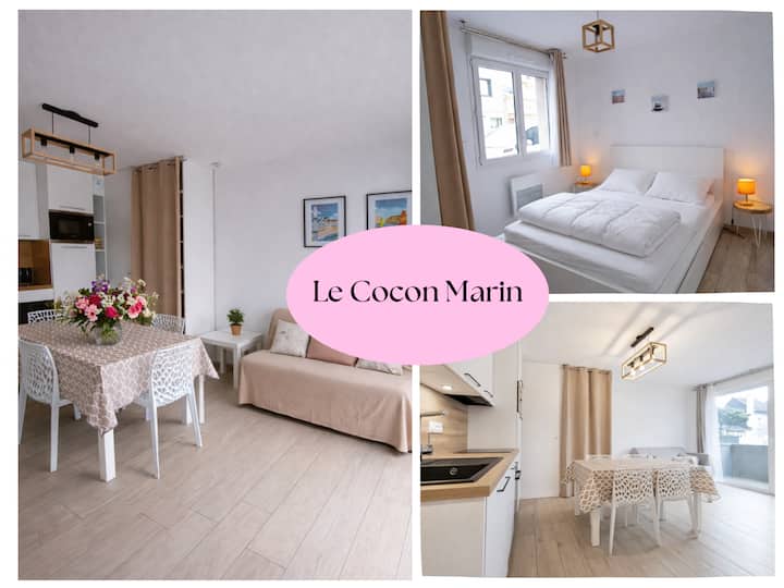 Le Cocon Marin - Appartement Proche Plage & Centre - Merlimont