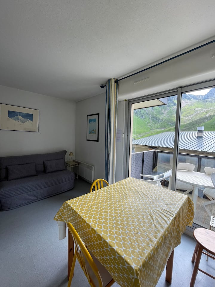 Studio Cabine E Rés Face Sud La Mongie - La Mongie