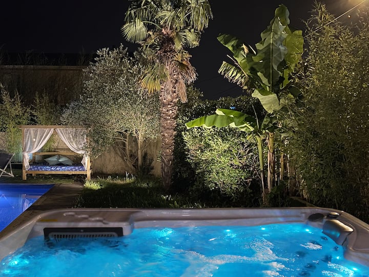 Unique!  Jacuzzi Privé 35°c + Cinéma Villa Entière - Meyzieu