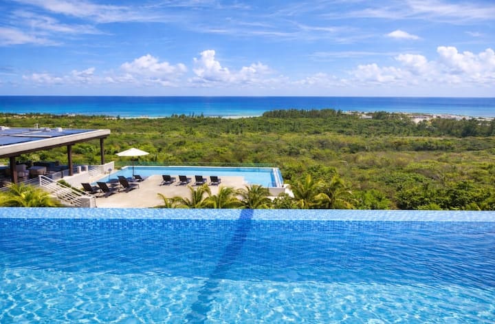 Ocean View Loft Condo + Rooftop Pool By 5th Ave - Playa del Carmen