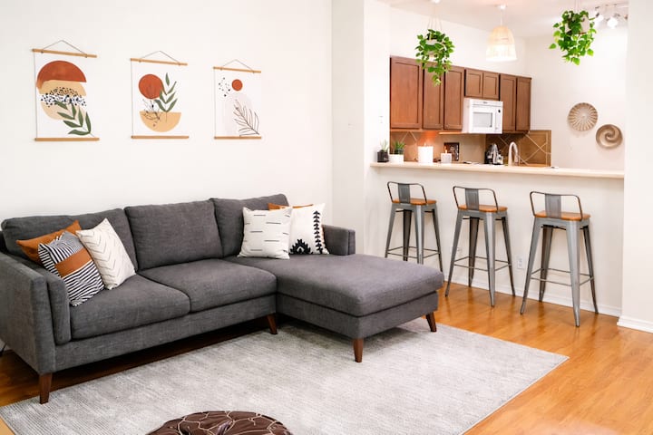 Boho Bliss | Cozy & Calm Medical Center Home - San Antonio