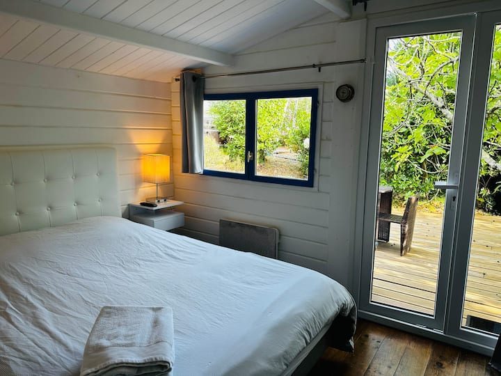 Cabane Cosy Entre Océan & Bassin + Terrasse Privée - Cap Ferret