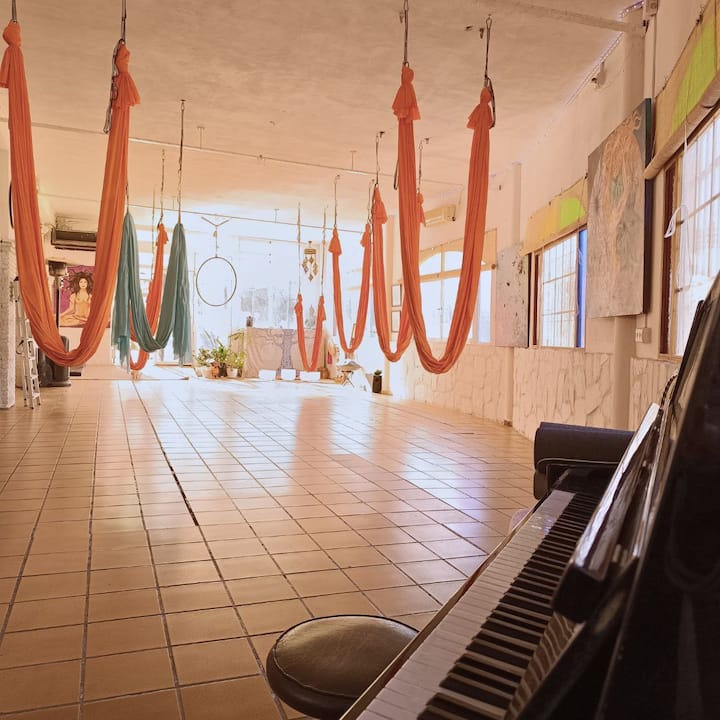 Casa De Arte Y Yoga Con Jardín Tropical - Costa Tropical