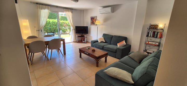 Jardines 3 Ground Floor With Garden, Aircon, Pool - Dénia