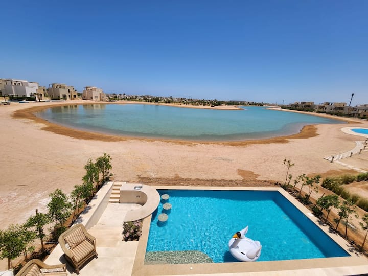 Luxury Heated Pool Cyan Standalone Villa - Hurghada