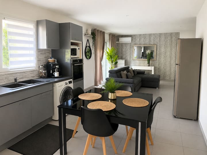 Charmante Maison Au Soleil à 30 De L’espagne - Perpignan