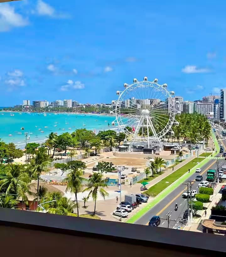 Studio Beira Mar De Pajuçara Com Vista Belíssima! - Maceió