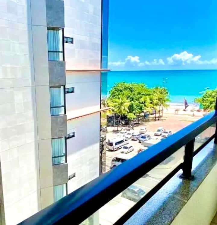 Studio Beira Mar De Pajuçara Com Vista Belíssima! - Maceió