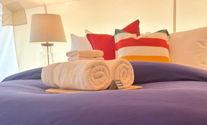 The Hudson - Farm Stay Wall Tent - Alberta