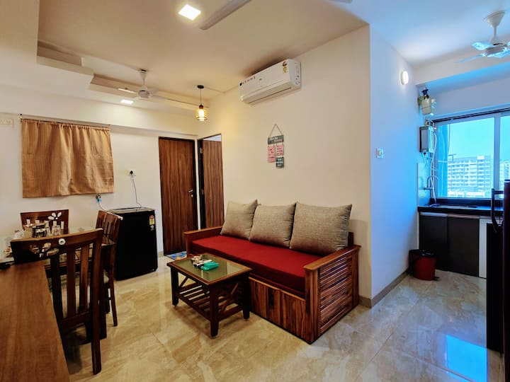 Bliss 124: 1bhk Serviced Apartment + Housekeeping - Mumbai