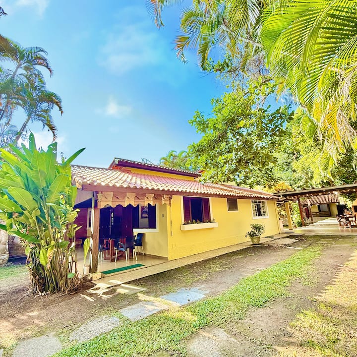 Casa Nas Cigarras | 6min Da Praia | 14 Pessoas - São Sebastião