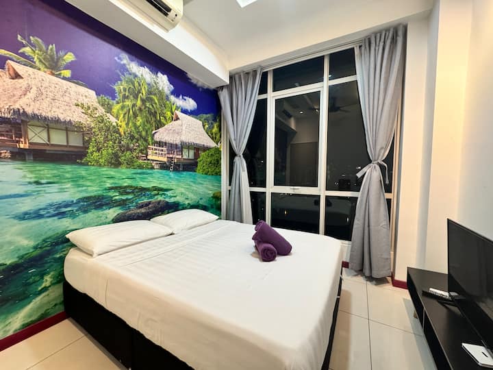 4 Bedroom • 8 Pax • Near Imago & Gleneagles Kk - Kota Kinabalu
