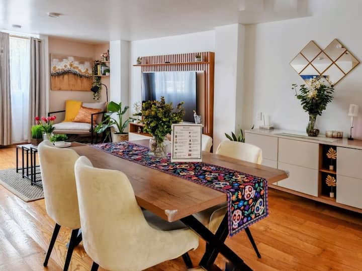 Baño Privado En Cada Recámara •Wtc• Parking Gratis - Mexico State