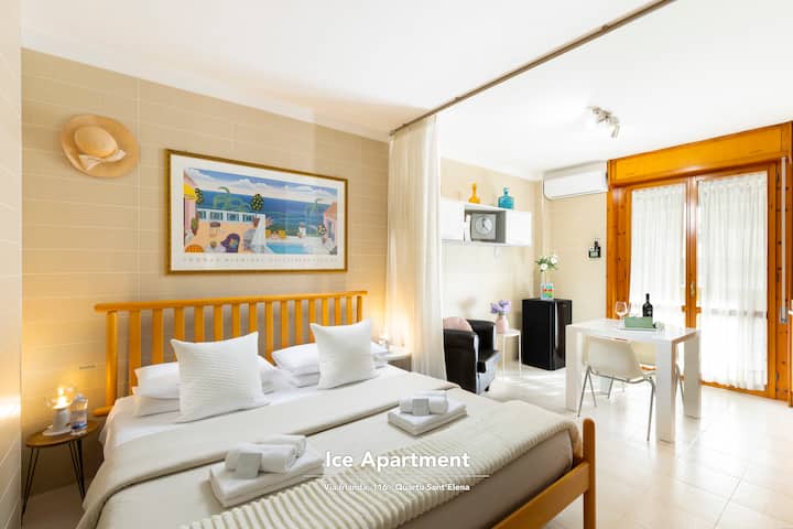 Ice Apartment - Free Wifi & Parking Lot - Quartu Sant'Elena