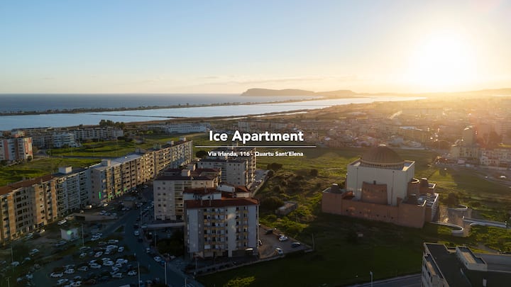 Ice Apartment - Free Wifi & Parking Lot - Quartu Sant’Elena