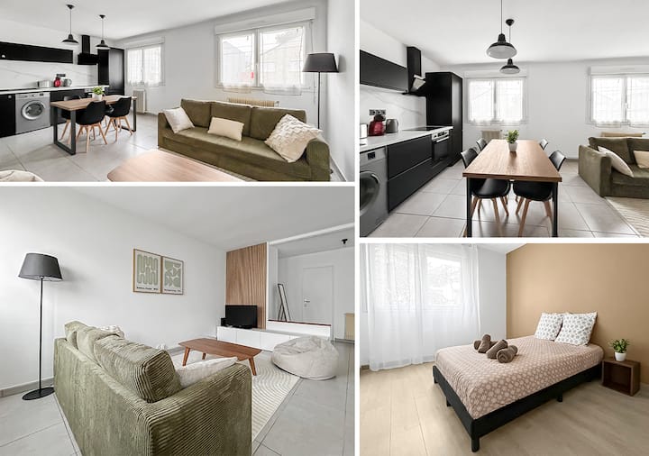 Appartement Cosy : Plage Et Parking Privé - Saint-Nazaire