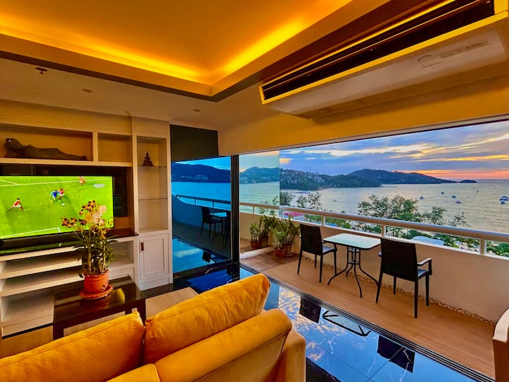 Superbe Vue Mer 2 Bedroom Entierement Renové - Patong Beach