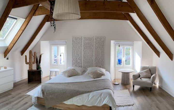 Maison De Charme Avec Jacuzzi - Douarnenez