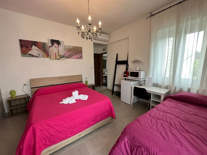 Stanza Doppia/tripla Privata Con Balcone - Affi