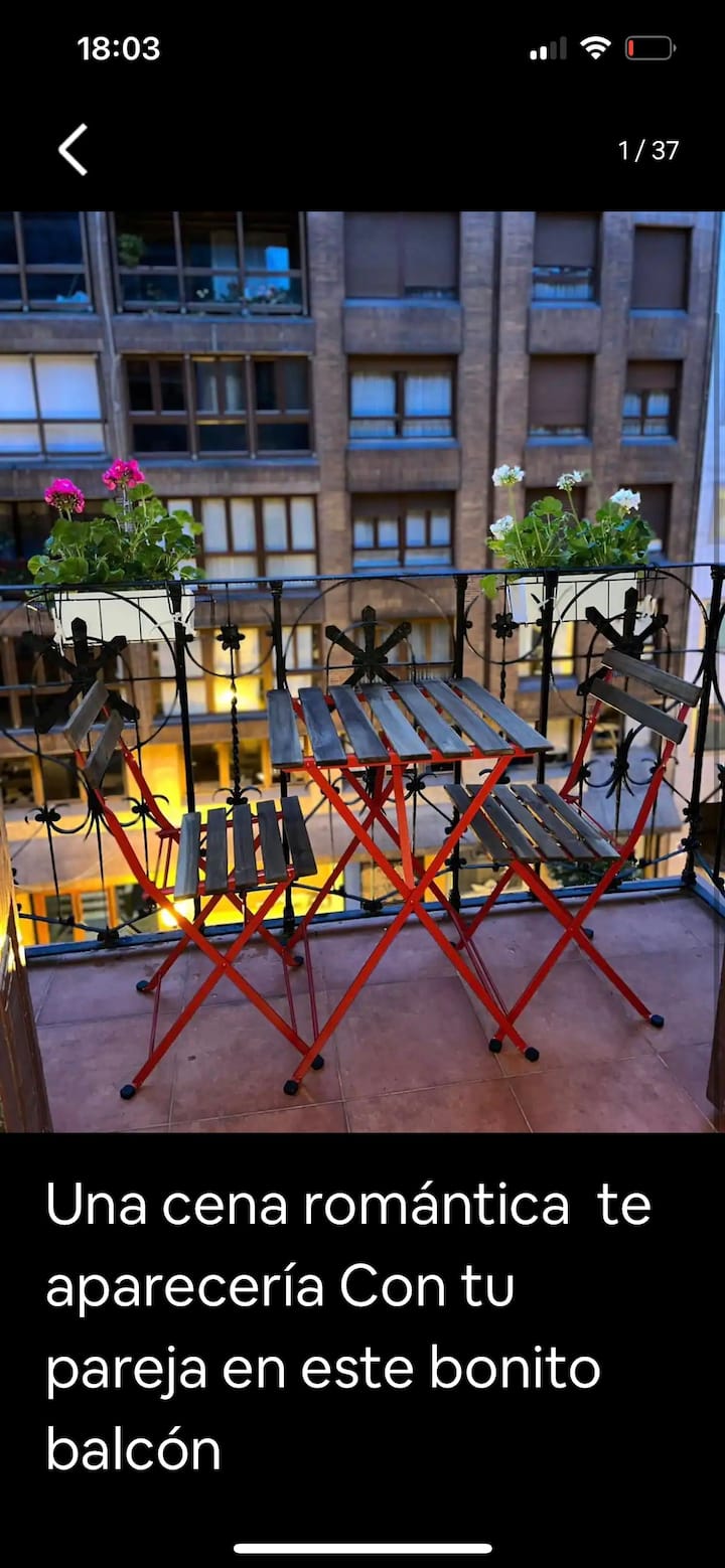 Espectacular Habitación Centro
Pareja O Amigos! - Bilbao