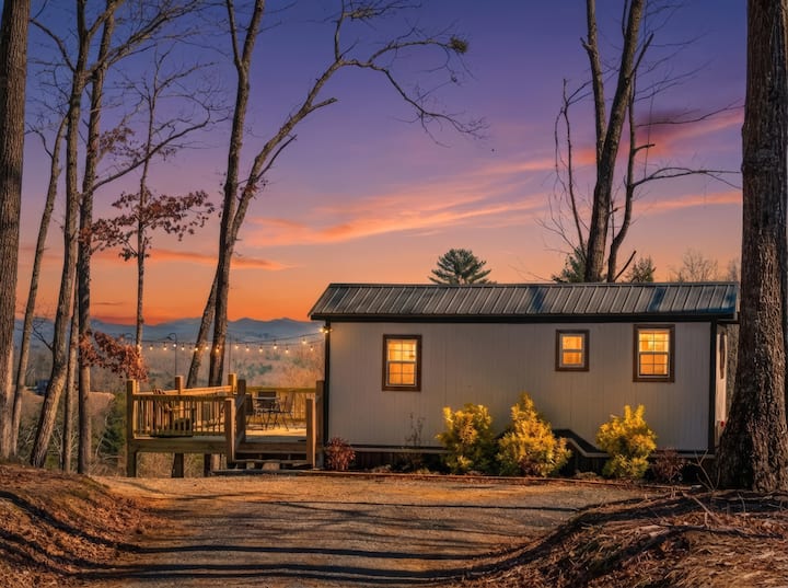 Amazing View/unique/salt Hot Tub/6min-town/private - Blue Ridge, GA