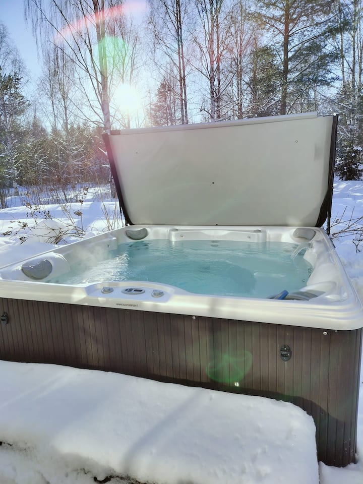 Cozy Apartment With Hot Tub - Rovaniemi