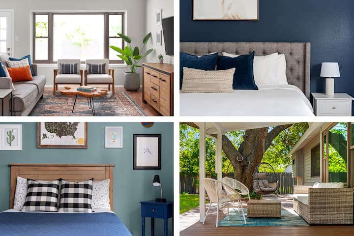 Cozy Haven | Oak-shaded Yard Near Apple & Domain - Cedar Park