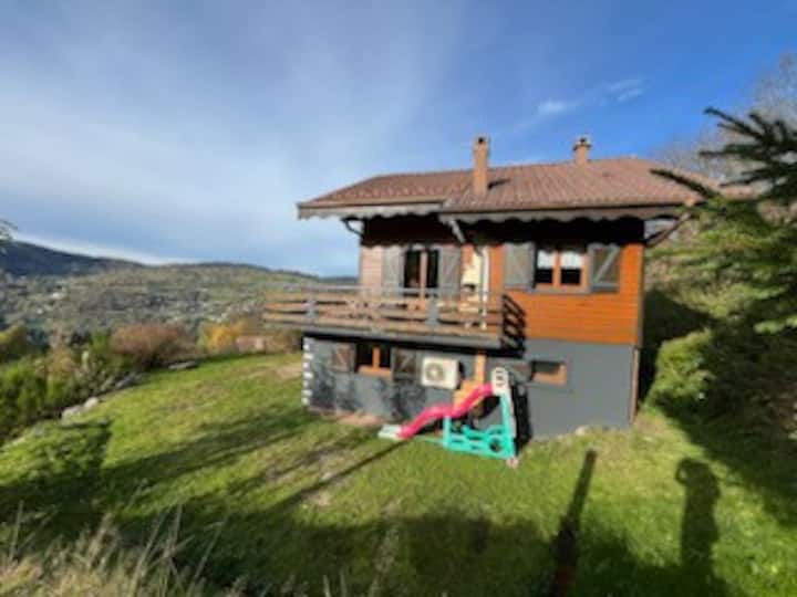 Chalet 8 Personnes à 900 M Avec Vue + Sauna - La Bresse