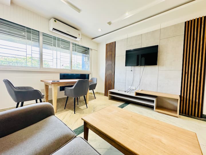 The Monk Habitat: 2bhk Apt. (Cook Avlbl At Xtra ₹) - Kolkata