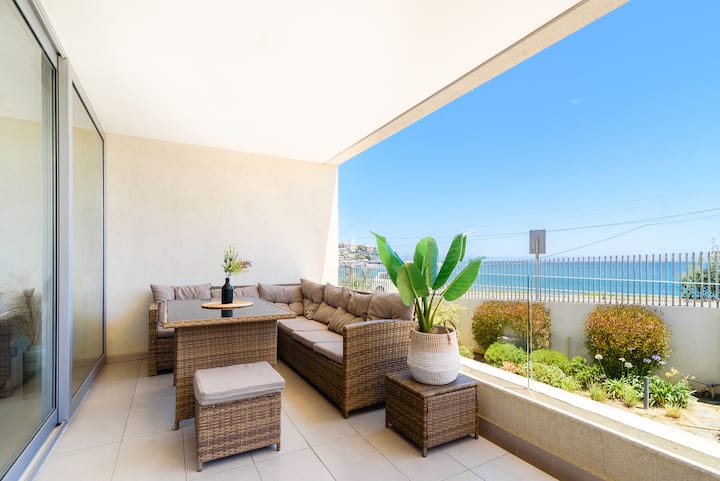 2r2b, Sea View, Beachfront, Parking, Pool - Concón