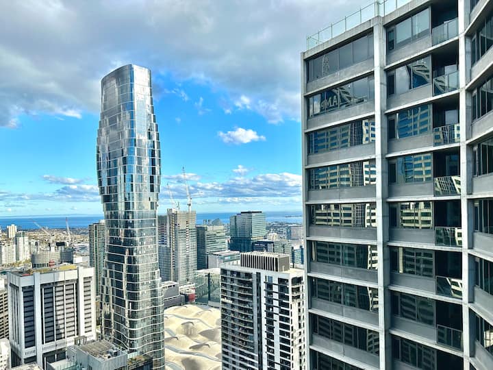 Sky High One Bedroom Apa @ Cbd Pool - Melbourne