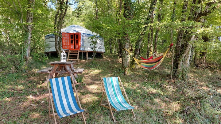 Yourte Au Bord Des âNes - Dordogne