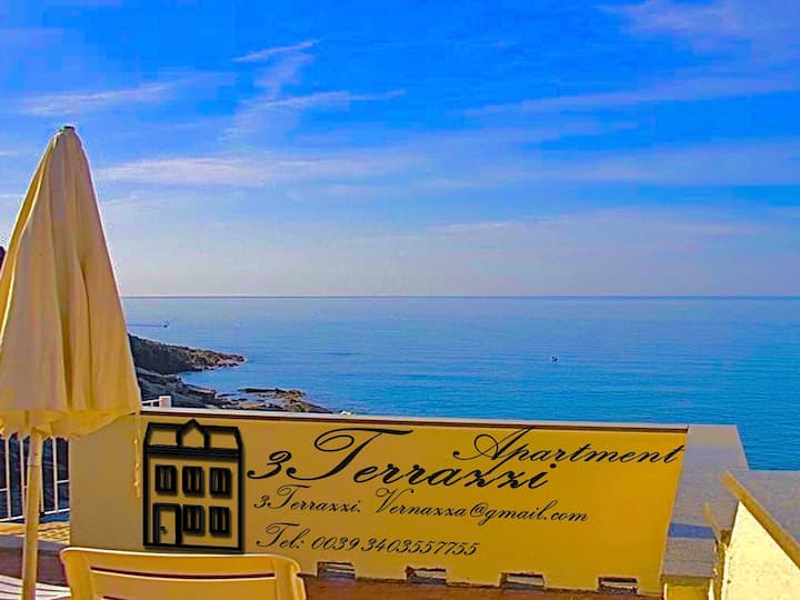 Family Or Groups 3terrazzi Penthouse On Sea - Vernazza